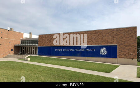 General overall view of the Shivers Basketball Practice Facility ...