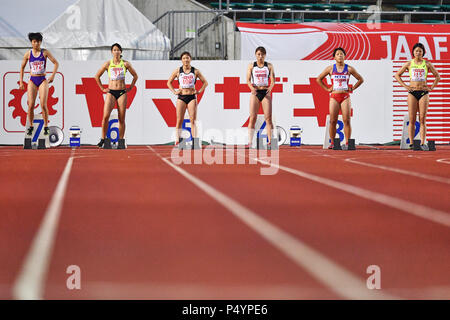 Chisato Fukushima, JUNE 23, 2018 - Athletics : The 102nd Japan Track ...