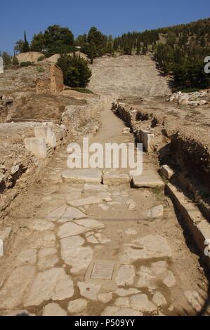Greece. Argos. Greco-Roman Theatre. Ruins. Peloponnese Region Stock ...