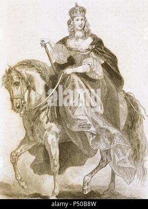 Maria Theresa (1717-1780). Empress of the Holy Roman Empire. Statue of ...