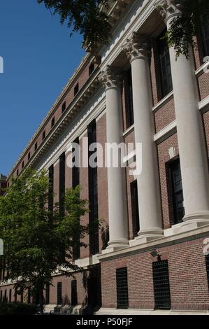 External view of the University buildings, Harvard University ...