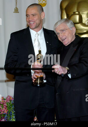 Jim Carrey The Oscars 2004 Stock Photo - Alamy