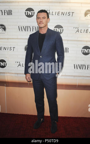 Film Premiere of The Alienist Featuring: Luke Evans Where: Las Vegas ...