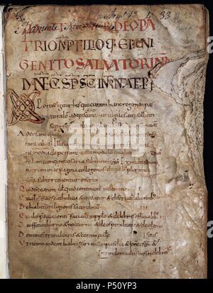 Spain Spanish hand written antique manuscript Stock Photo - Alamy