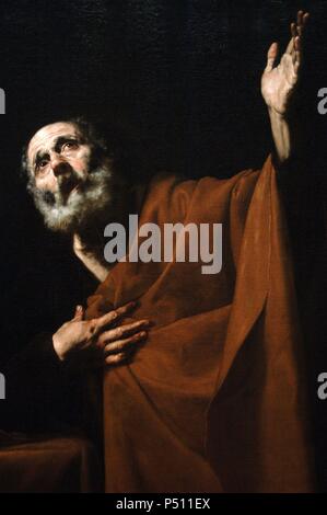Jose de Ribera ("el Españoleto") (1591-1652). The Pietà. 1633. Oil on ...