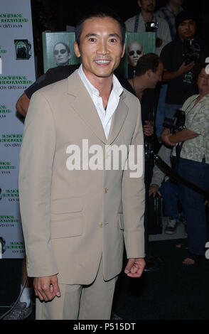 COLLIN CHOU MATRIX RELOADED FILM PREMIERE WESTWOOD LOS ANGELES USA 07 ...