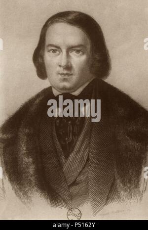 Robert Alexander Schumann (Zwickau, 1810-Endenich, 1856). Compositor y ...
