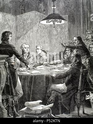 Jacobins during the French Revolution, France / Jakobiner während der ...