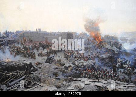 The Crimean War: The Siege of Sebastopol: Explosion of a Powder ...