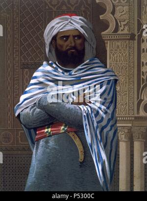Abd al-Rahman I (731-788). 1st Emir of Cordoba. Umayyad dynasty ...
