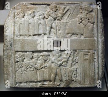 Mesopotamia. Summer. Archaic Dynasty III. King Eannatum of Lagash. From ...