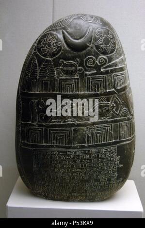 1125 1100 BC Kudurru stone document boundary stones to vassals Kassites ...