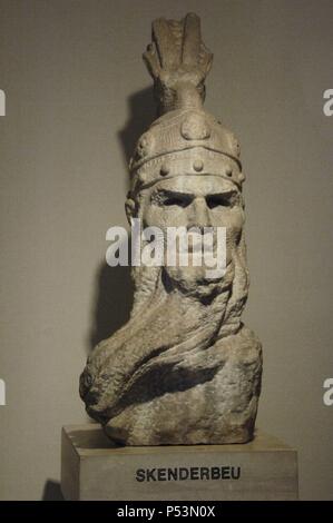 George Kastrioti Skanderbeg (1405Ð1468). Albania's most important ...