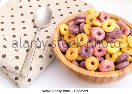 fruit loops cereals Stock Photo - Alamy