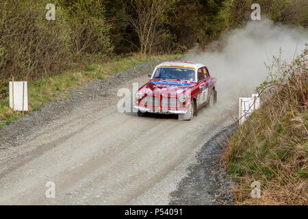 Volvo Amazon rally car Stock Photo - Alamy