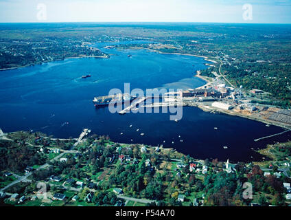 Bowater Mersey - Liverpool, Nova Scotia, Canada Stock Photo - Alamy