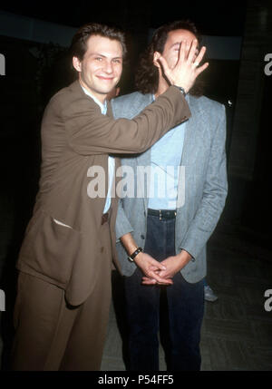 BEVERLY HILLS, CA - JANUARY 10: (L-R) Actors/brothers Ryan Slater and ...