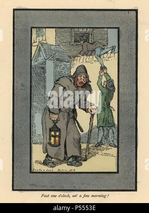 Night Watchman London Stock Photo - Alamy