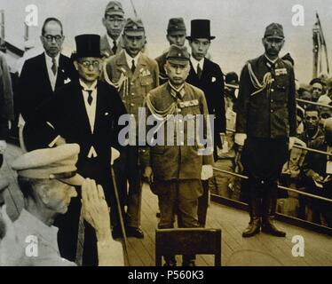 Mamoru Shigemitsu (1887 - 1957) Japanese diplomat and politician, who ...