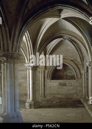 Groin vault. Sala de la Contratacion (Contract or Trading Hall aka de ...