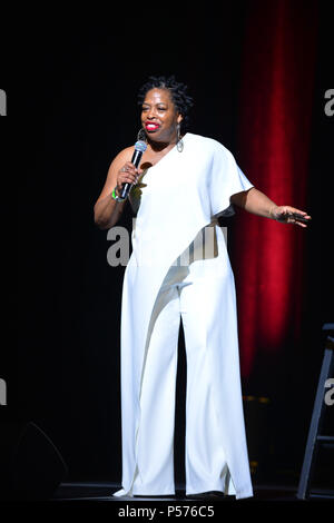 Adele Givens performs during Ladies Night Out Comedy Tour at James L ...