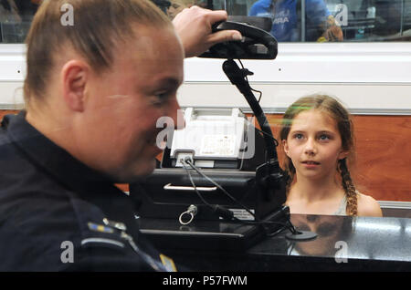 Orlando, Florida, USA. 25th June, 2018. A U.S. Customs and Border ...