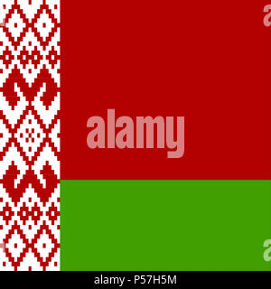 National flag of Belarus Stock Photo - Alamy