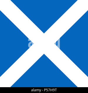national flag of Scotland Stock Photo - Alamy