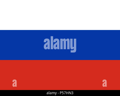 The national flag of the Russian Federation of Russia with the correct ...