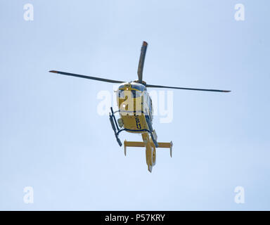 Inverness Based Helimed EC145 T2 returning to based at Inverness ...