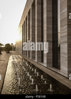View of new Sheikh Abdullah al Salem Cultural Centre in Kuwait City ...
