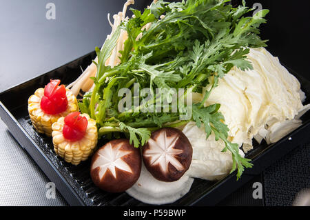 Vegetable assorted cold dishes Stock Photo - Alamy