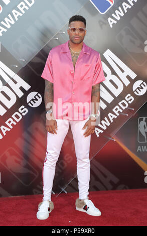 Jack McClinton at the 2018 NBA Awards held at Barker Hangar on June 25 ...
