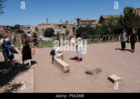 Colosseum archaeological park. Opening to the public excavation of ...
