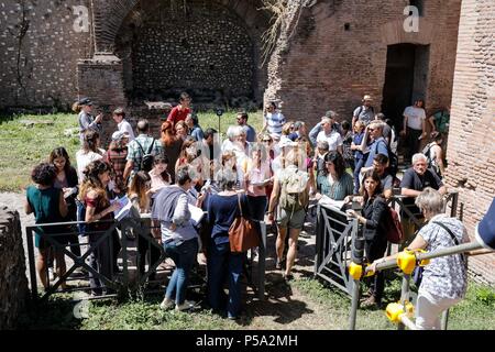 Colosseum archaeological park. Opening to the public excavation of ...