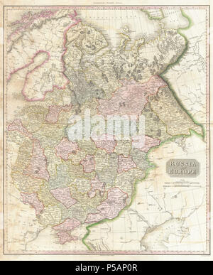 The 1818 Pinkerton Map of Europe is a historical map depicting the ...
