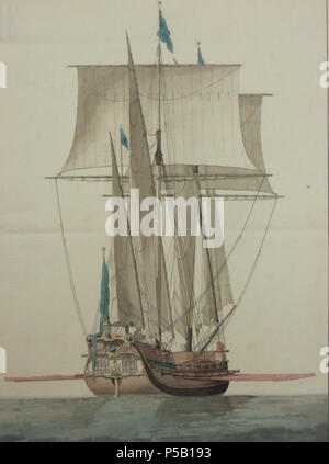 Color drawing of hemmema Oden Stock Photo - Alamy