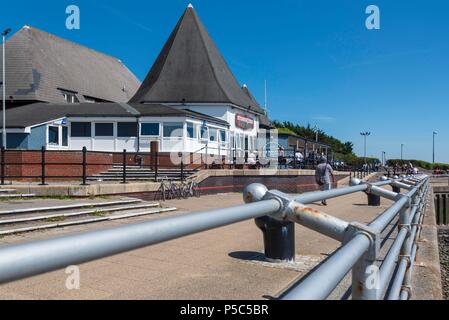 Liverpool The Brittania Inn public house on Otterspool Prom. Promenade ...