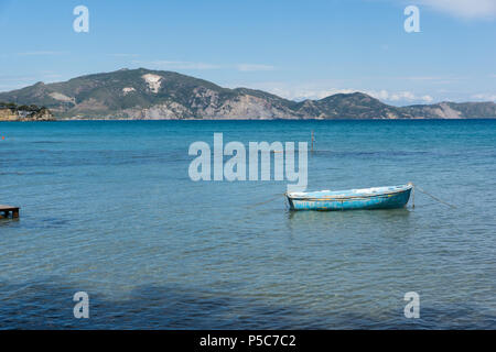 Amazing panorama of Koukla beach, Zakynthos island, Greece Stock Photo ...