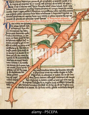 This 13th-century English manuscript illustration from the Bodleian ...