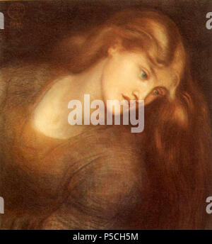 Alexa Wilding, by Dante Gabriel Rossetti, 1865 Stock Photo - Alamy