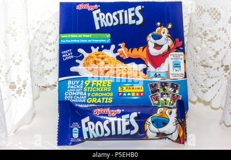 A Kellogg's Frosties cereal bar Stock Photo - Alamy