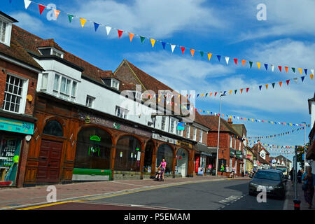Hailsham, Sussex, Shopping Street, England Stock Photo - Alamy