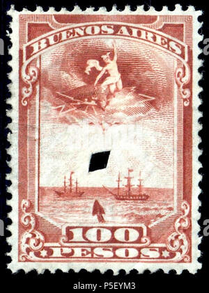 N/A. English: Argentina province Buenos Aires trade 1 peso revenue ...