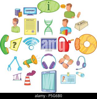Parsimony icons set, cartoon style Stock Vector Image & Art - Alamy