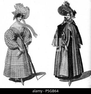1830s fashion in Vienna Stock Photo - Alamy