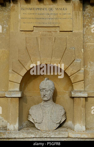 Temple of British Worthies, Stowe - Buckinghamshire, England Stock ...