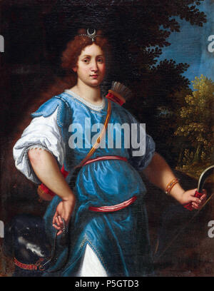 Diana the huntress, by Matteo Rosselli Stock Photo - Alamy
