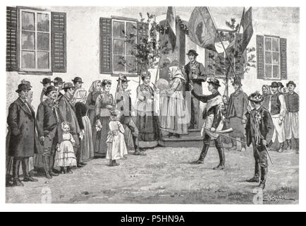 N/A. Traditional costumes of Lower Styria, Styria . between 1850 and ...