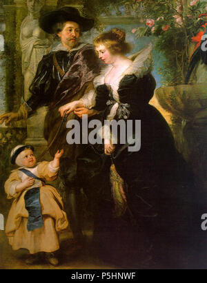 Rubens, His Wife Helena Fourment (1614–1673), and Their Son Peter Paul ...